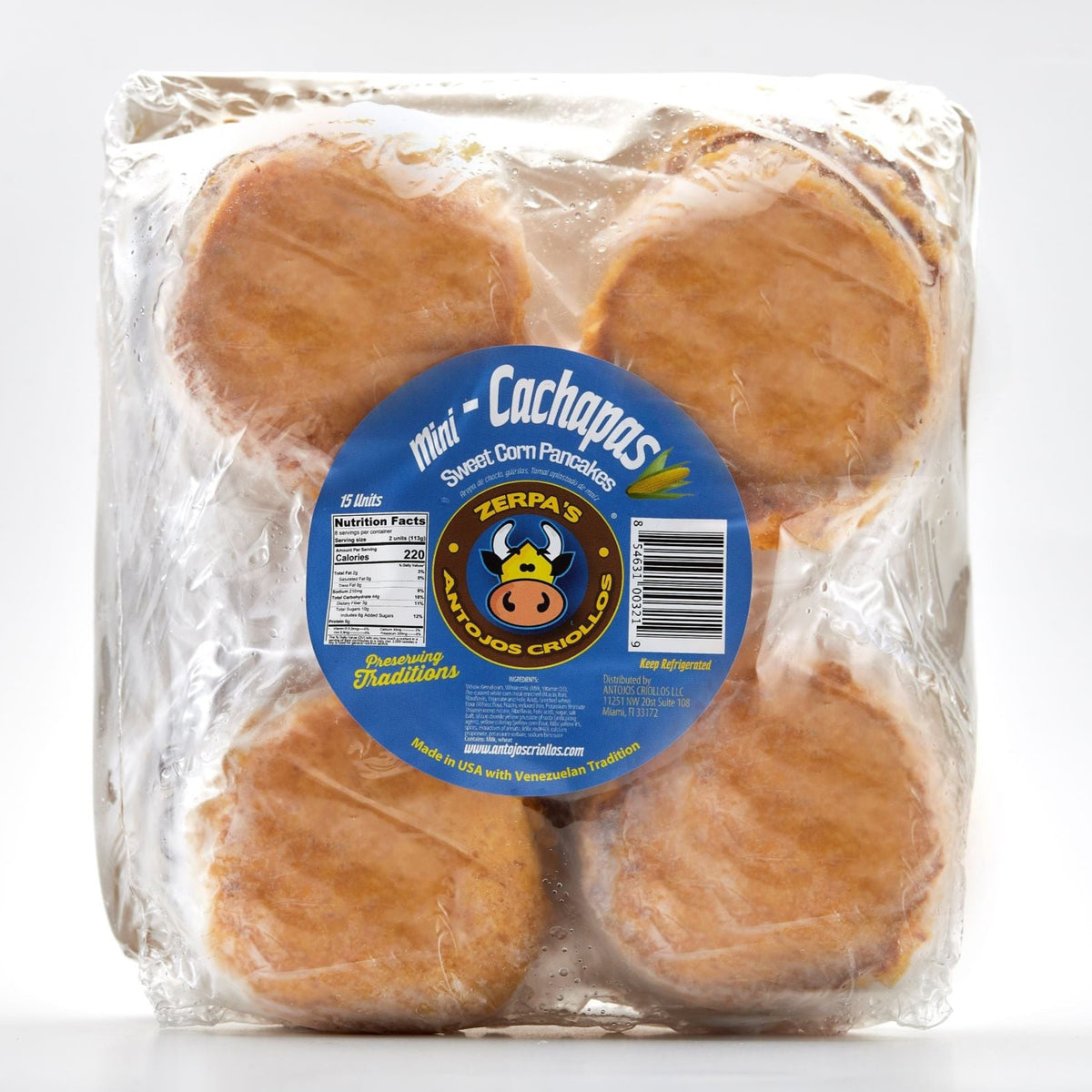 Mini-Cachapas – Zerpa's Antojos Criollos